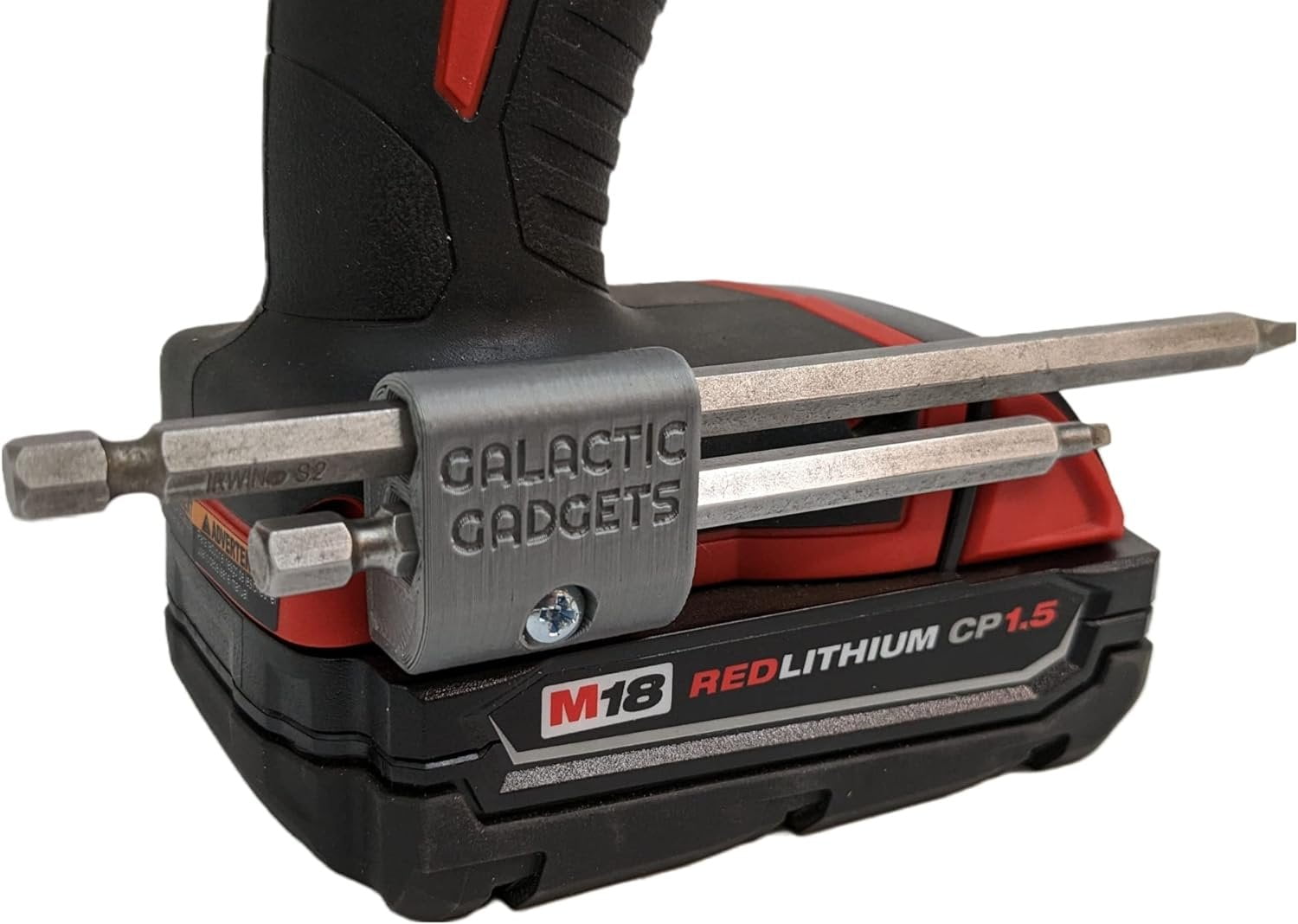 MAGNETIC Bit Holder for Milwaukee M18 Drill - Side Mounted - Strong ...