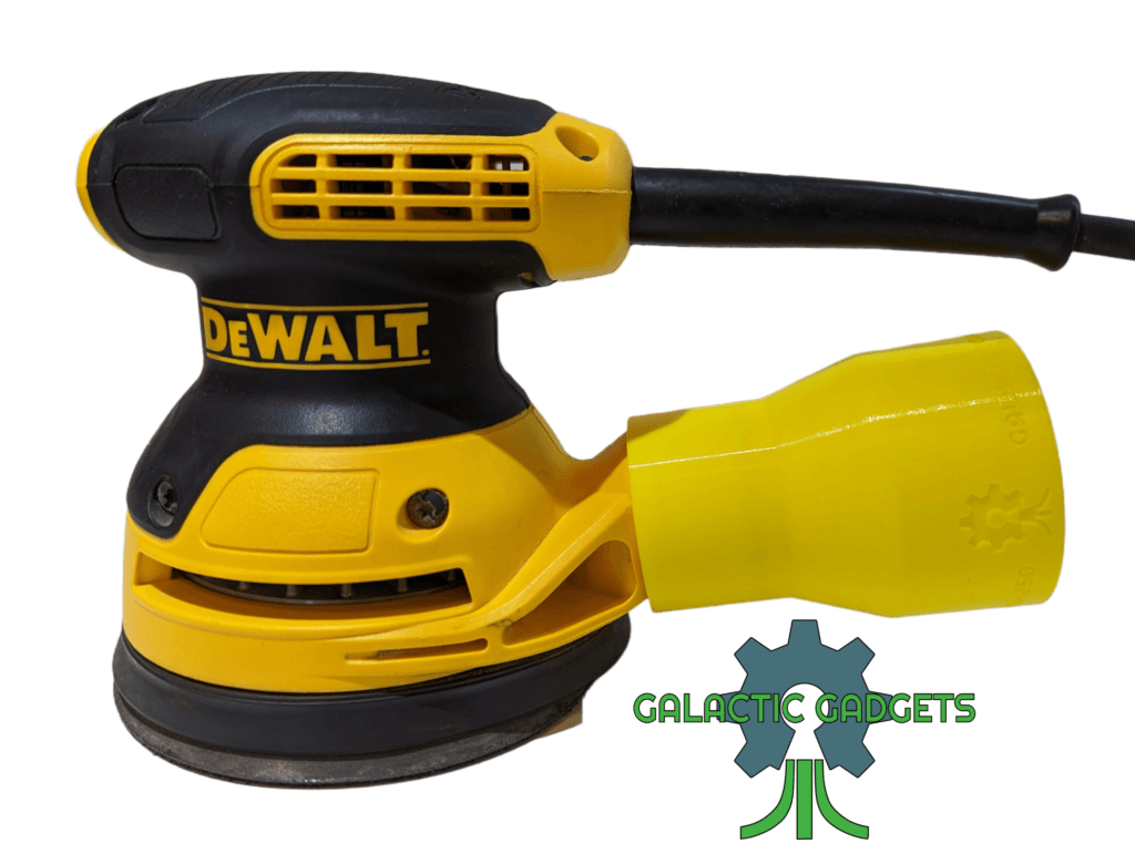 Vacuum Adapter for Dewalt or Craftsman Sanders - Galactic Gadgets